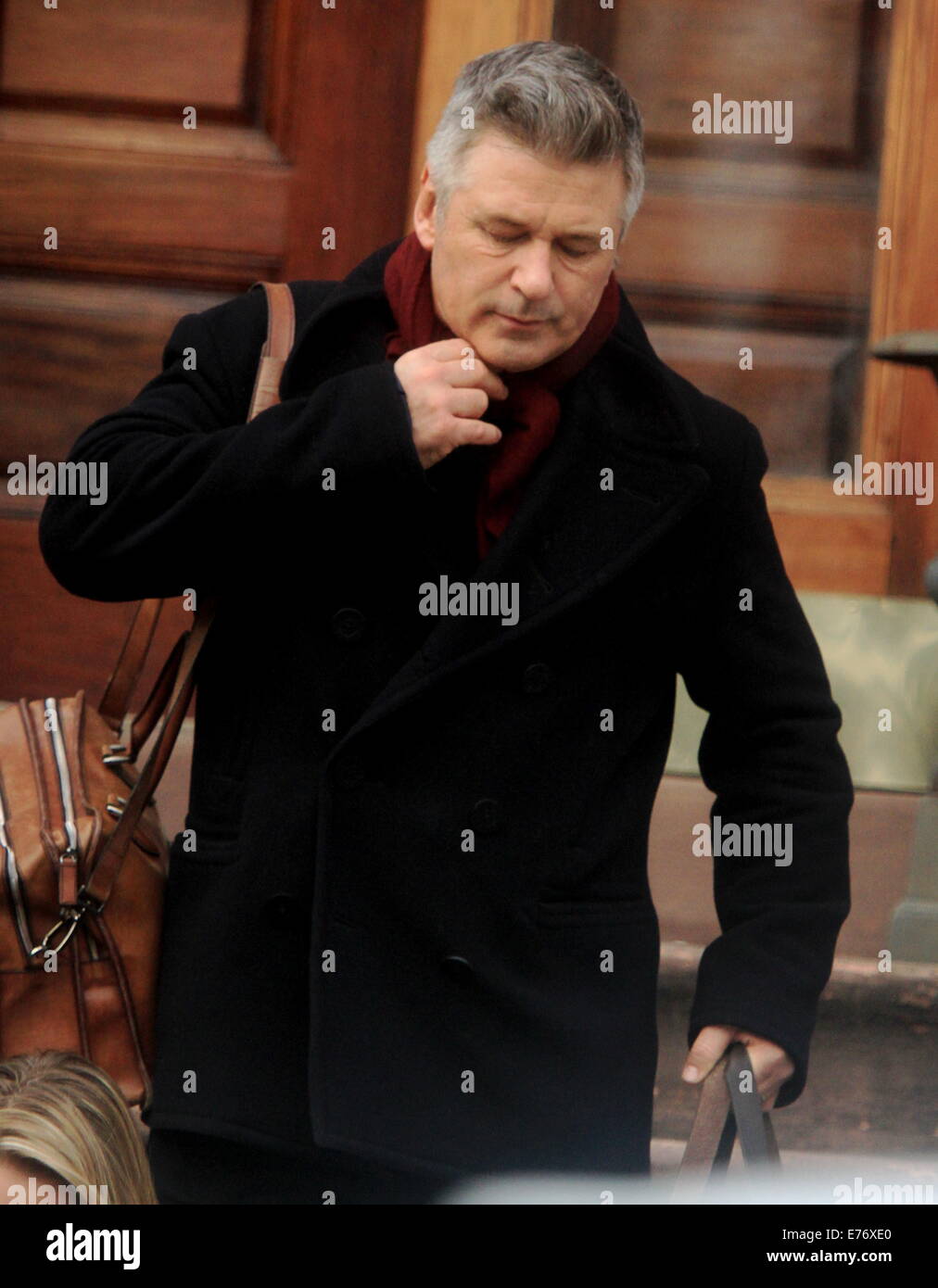 Alec Baldwin is spotted filming while on the set of ''Still Alice ...