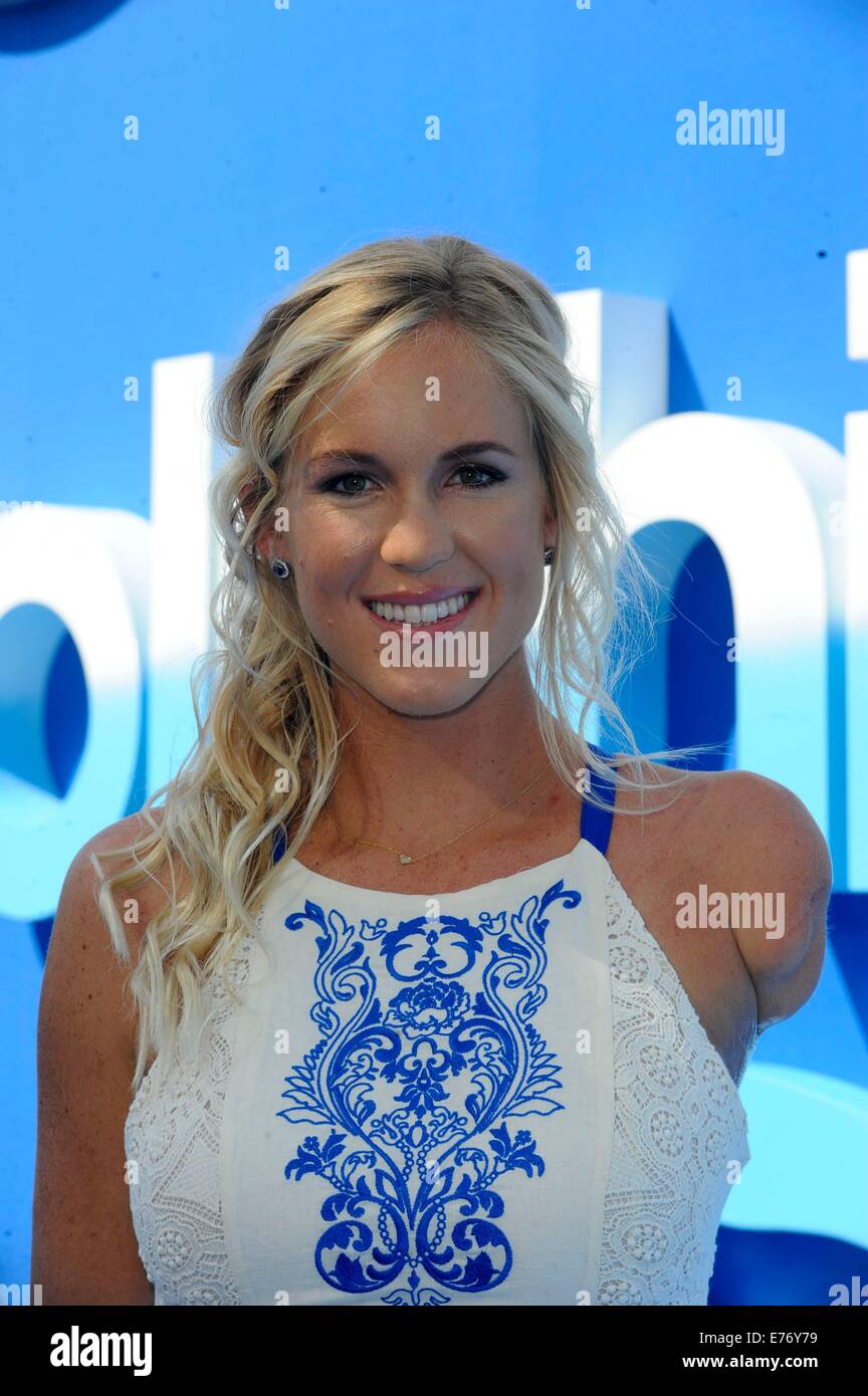 Los Angeles, CA, USA. 7th Sep, 2014. Bethany Hamilton at arrivals for ...
