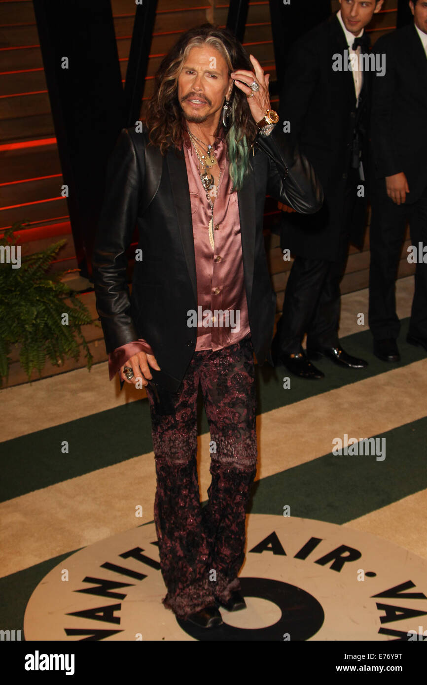 2014 Vanity Fair Oscar Party in West Hollywood Featuring: Steven Tyler ...
