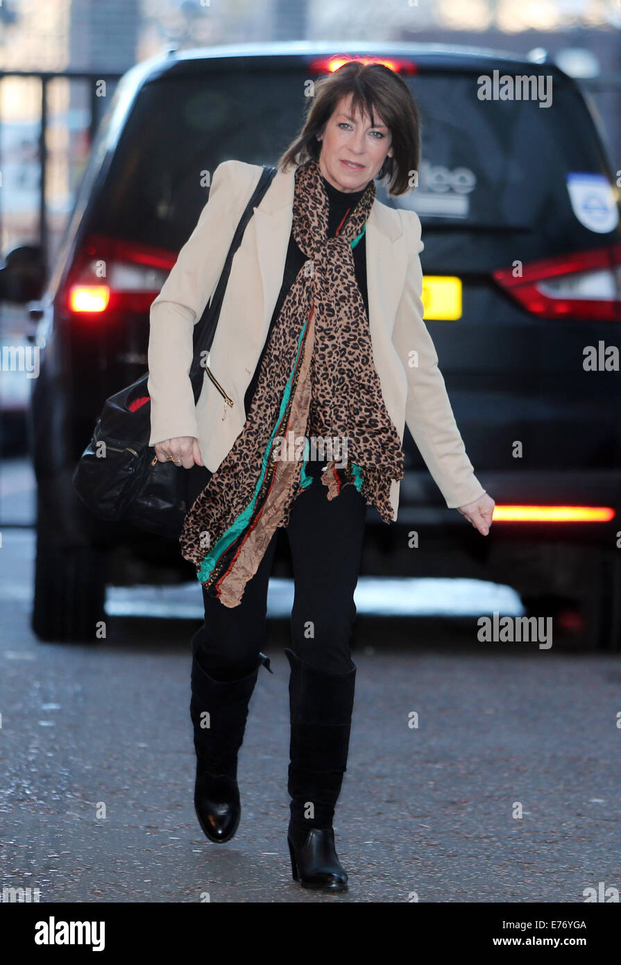 Deena Payne outside ITV Studios Featuring: Deena Payne Where: London ...