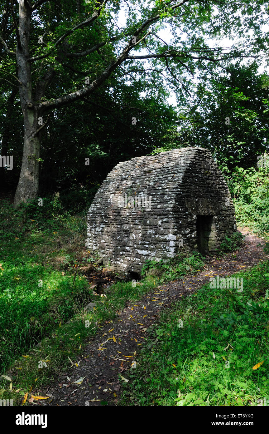 Maen-du Well Holy well Brecon Powys Wales Cymru UK GB Stock Photo - Alamy