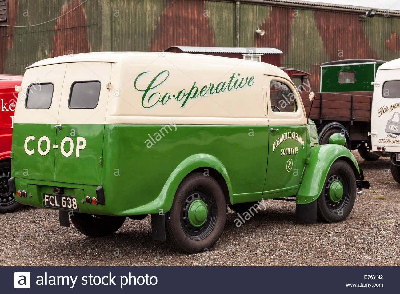Vintage Delivery Van Stock Photos & Vintage Delivery Van Stock Images ...