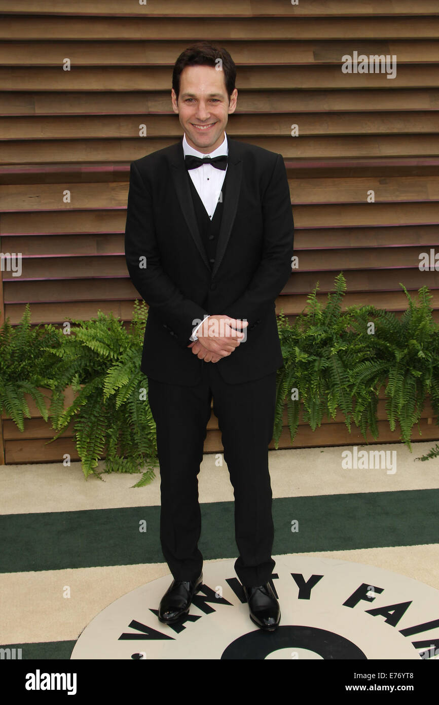 2014 Vanity Fair Oscar Party in West Hollywood Featuring: Paul Rudd ...