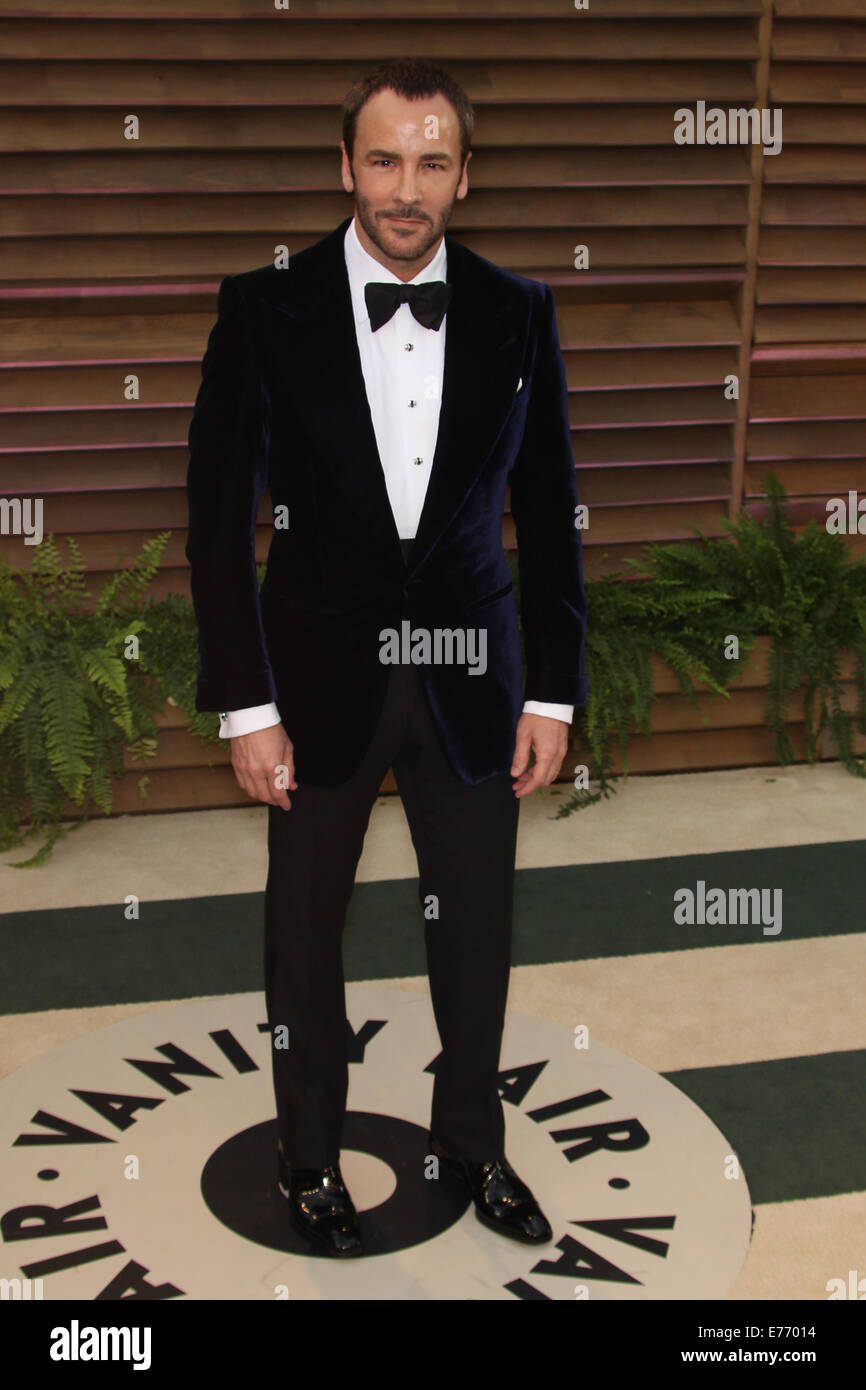 2014 Vanity Fair Oscar Party in West Hollywood Featuring: Tom Ford ...