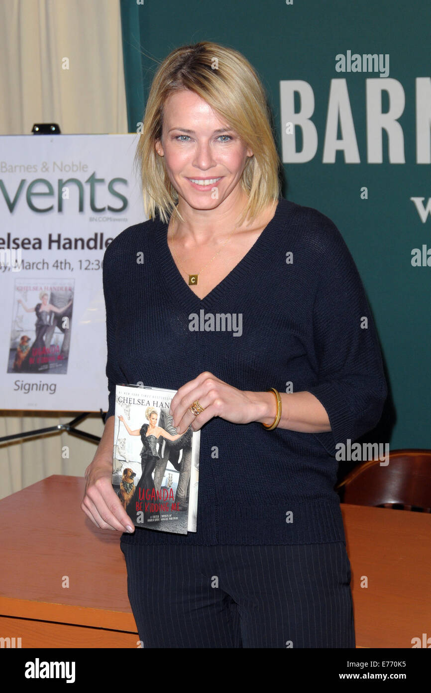 Chelsea Handler signs copies of her book 'Uganda Be Kidding Me' at ...