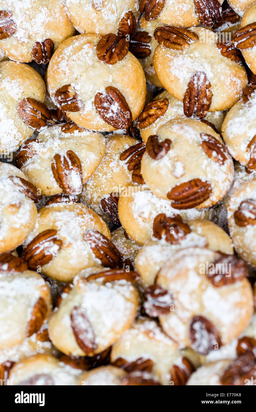 Traditional Italian cookies in large quantaty on display Stock Photo ...