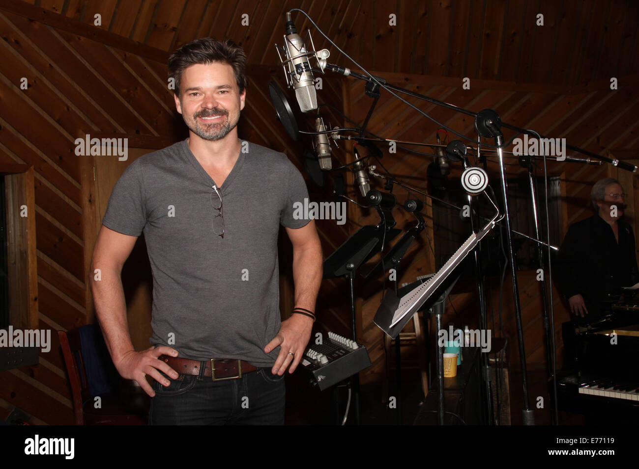 Recording Session for Broadway's The Bridges of Madison County held at ...