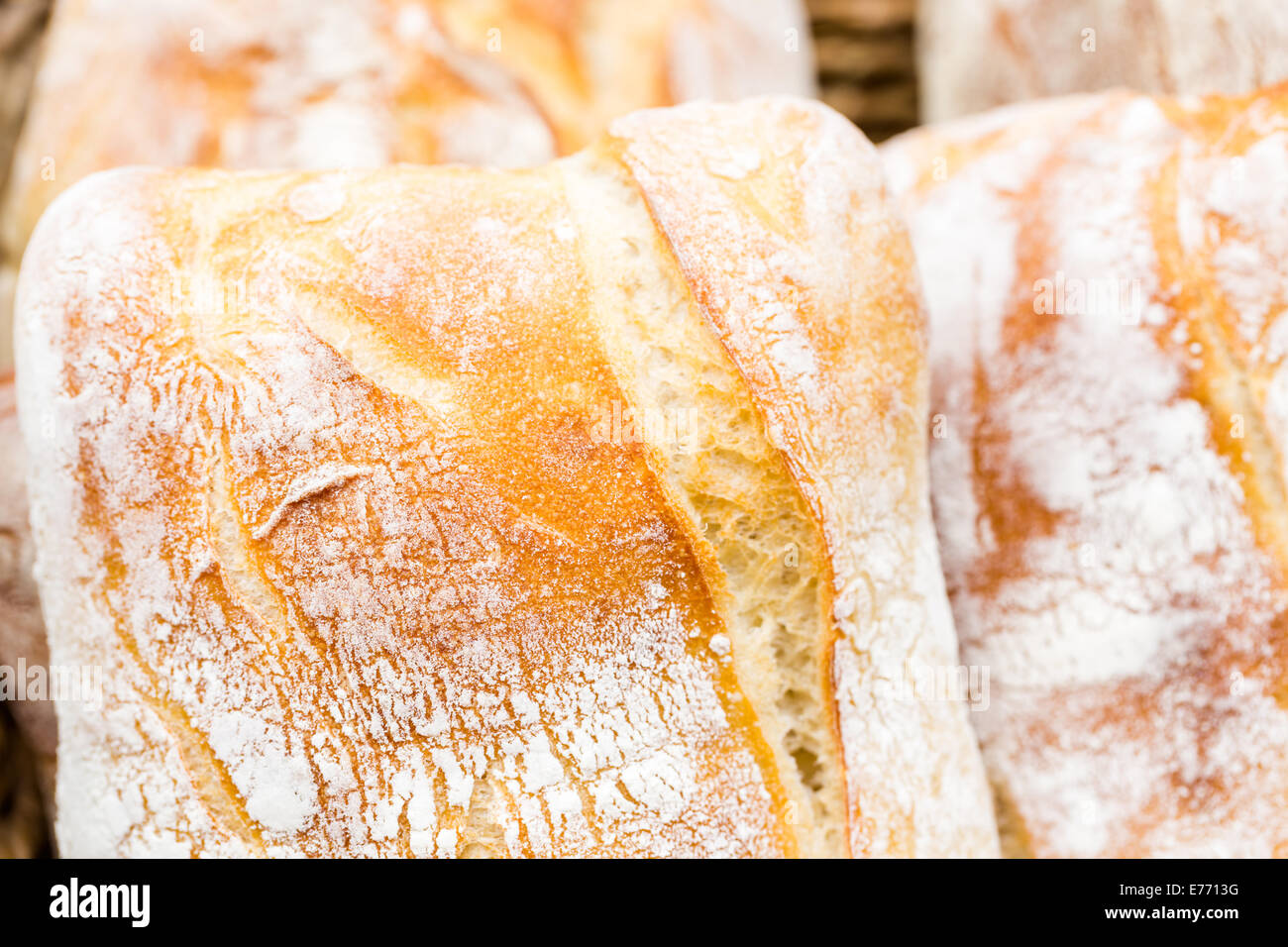 Freshly baked bread at the local market Stock Photo - Alamy