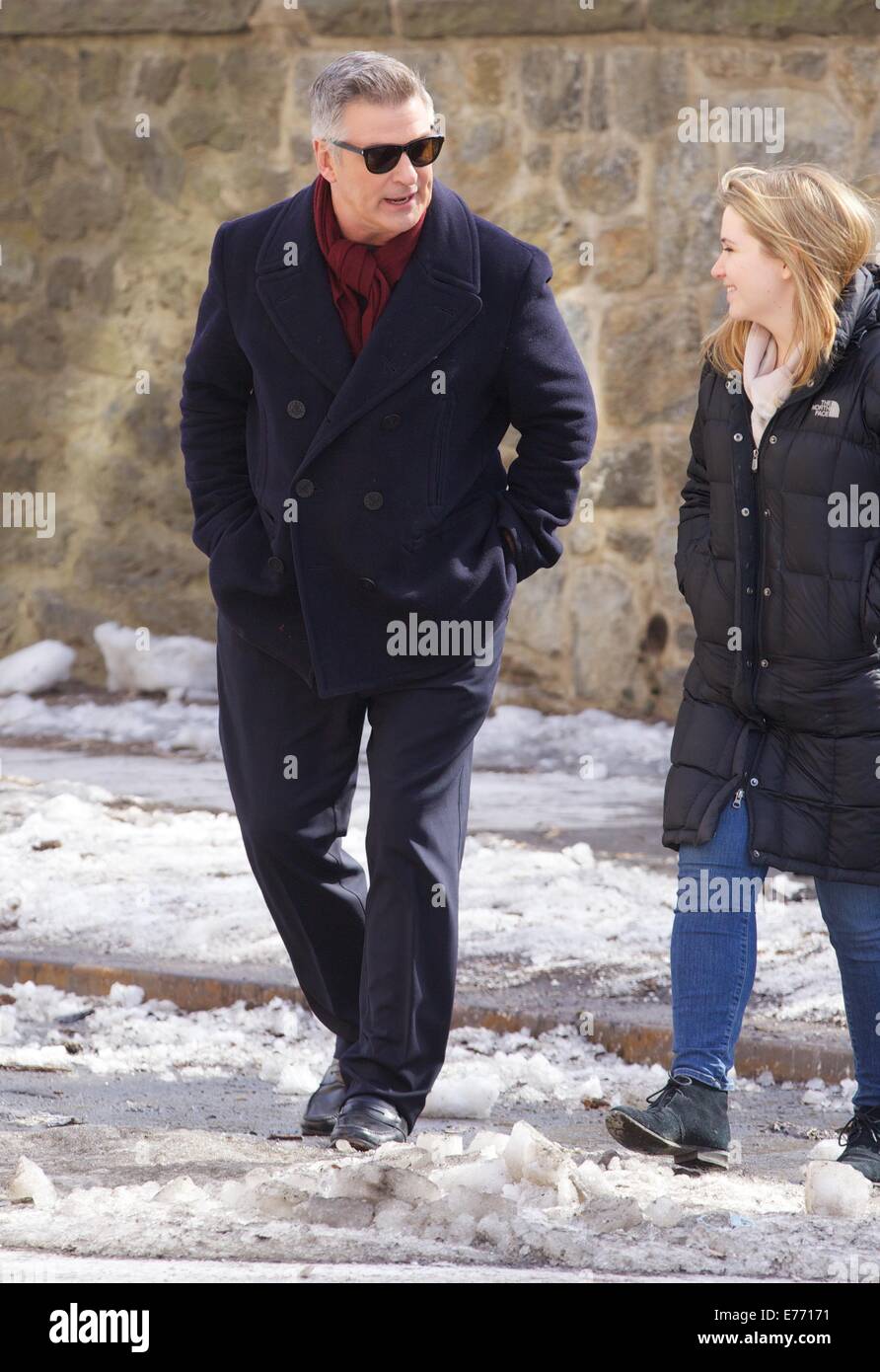 Still Alice movie cast seen in New York City Featuring: Alec Baldwin ...