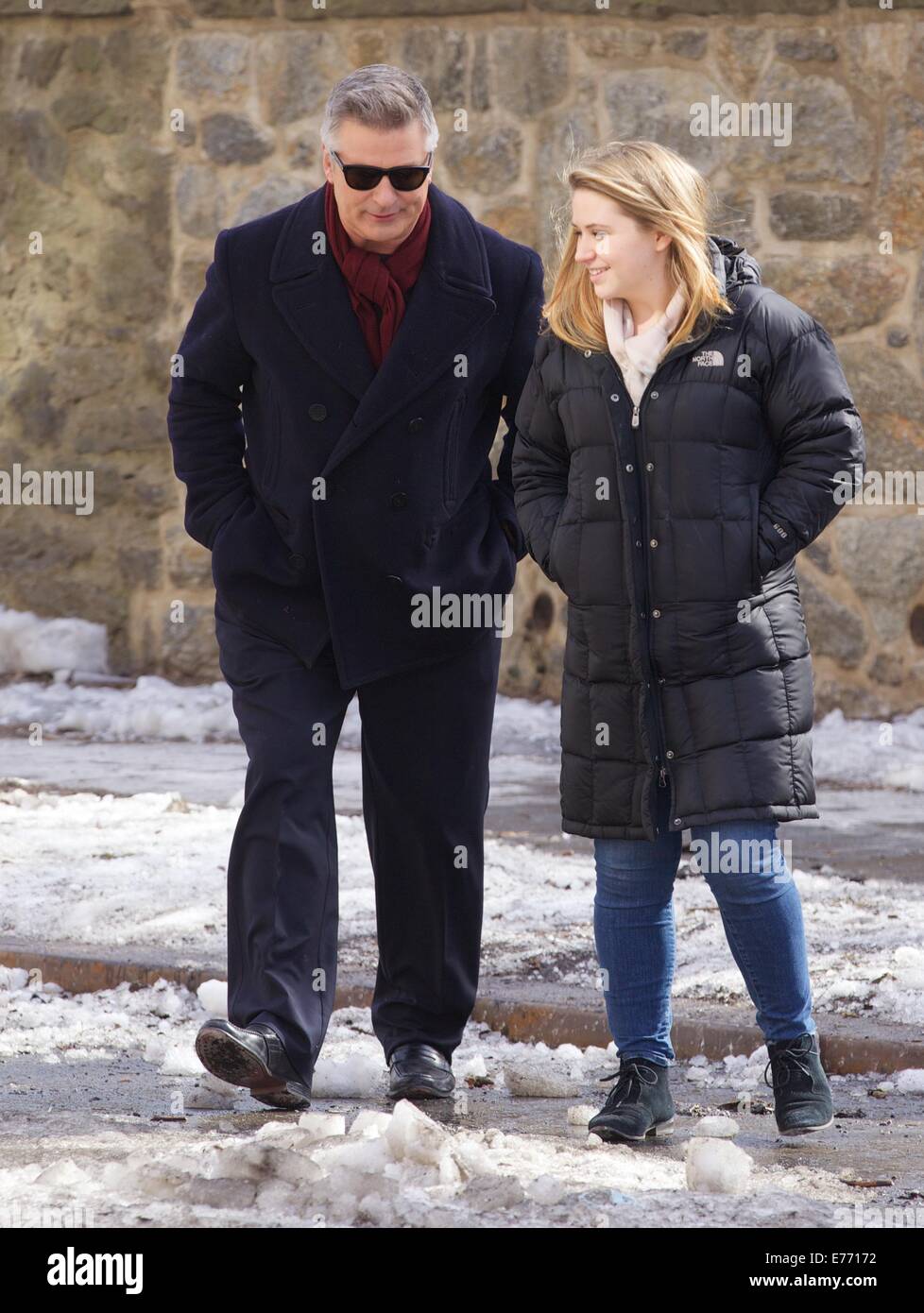 Still Alice movie cast seen in New York City Featuring: Alec Baldwin ...