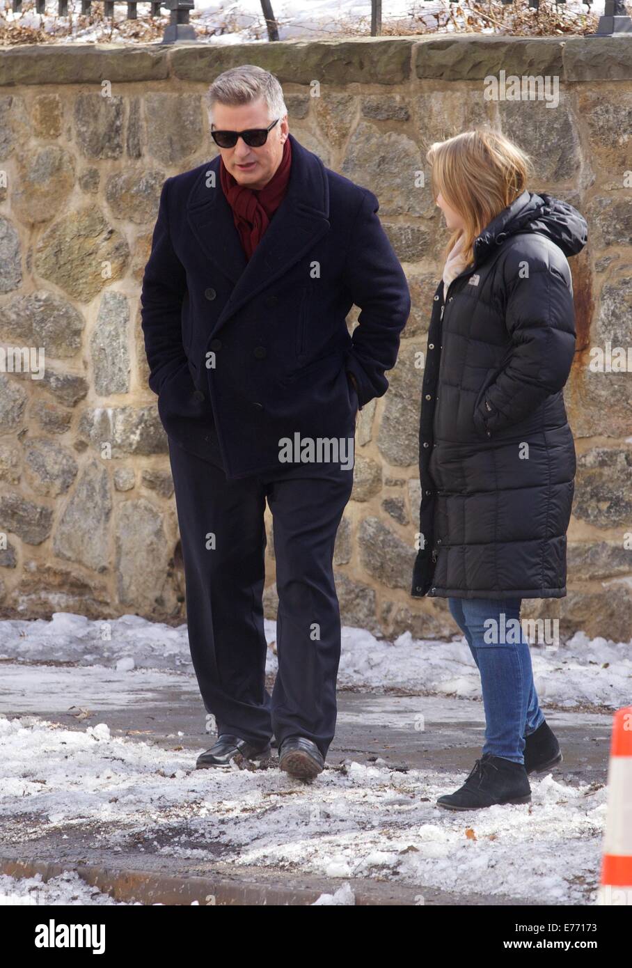Still Alice movie cast seen in New York City Featuring: Alec Baldwin ...