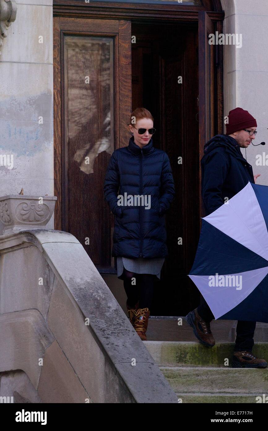 Still Alice movie cast seen in New York City Featuring: Kate Bosworth ...