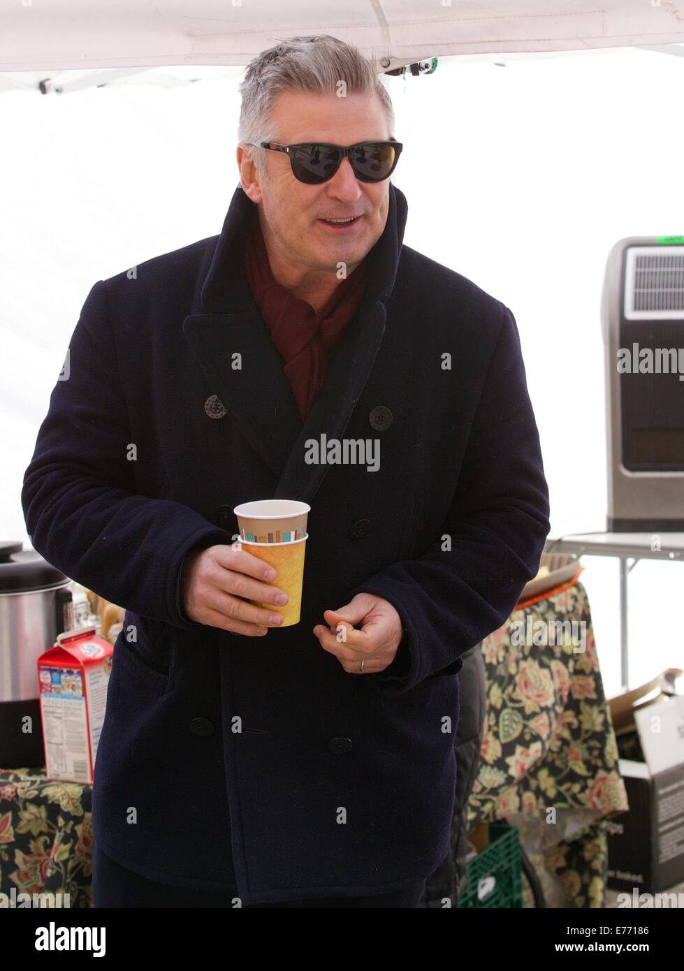 Still Alice movie cast seen in New York City Featuring: Alec Baldwin ...