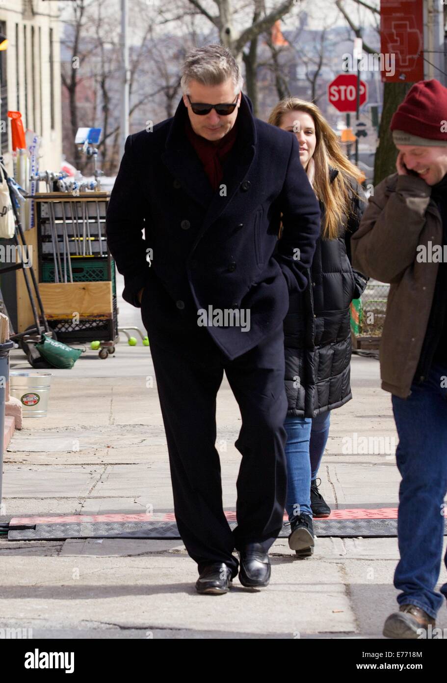 Still Alice movie cast seen in New York City Featuring: Alec Baldwin ...