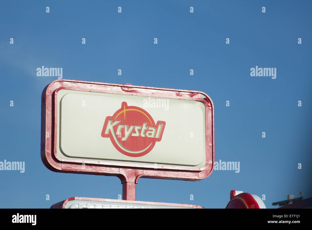 Krystal sign in Memphis Tennessee Stock Photo - Alamy