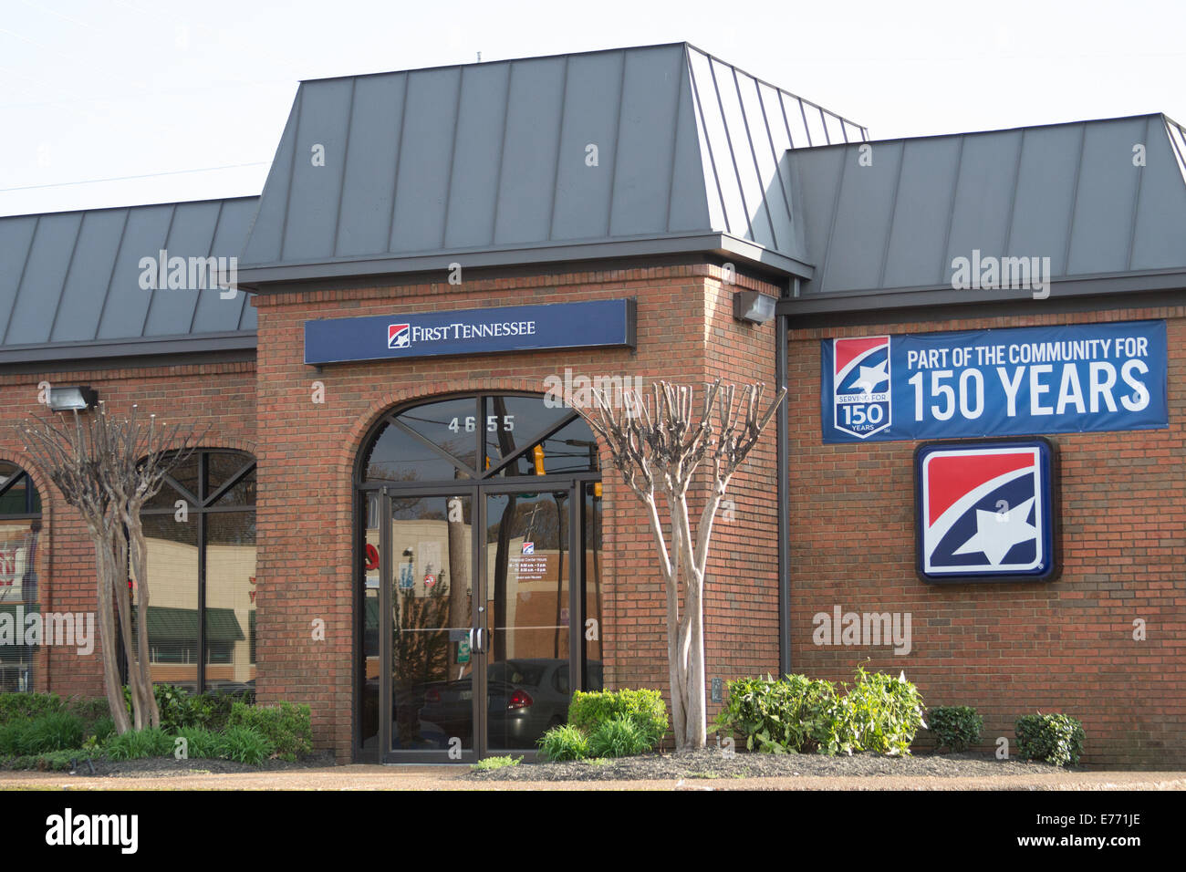 First Tennessee Bank, Memphis USA Stock Photo - Alamy
