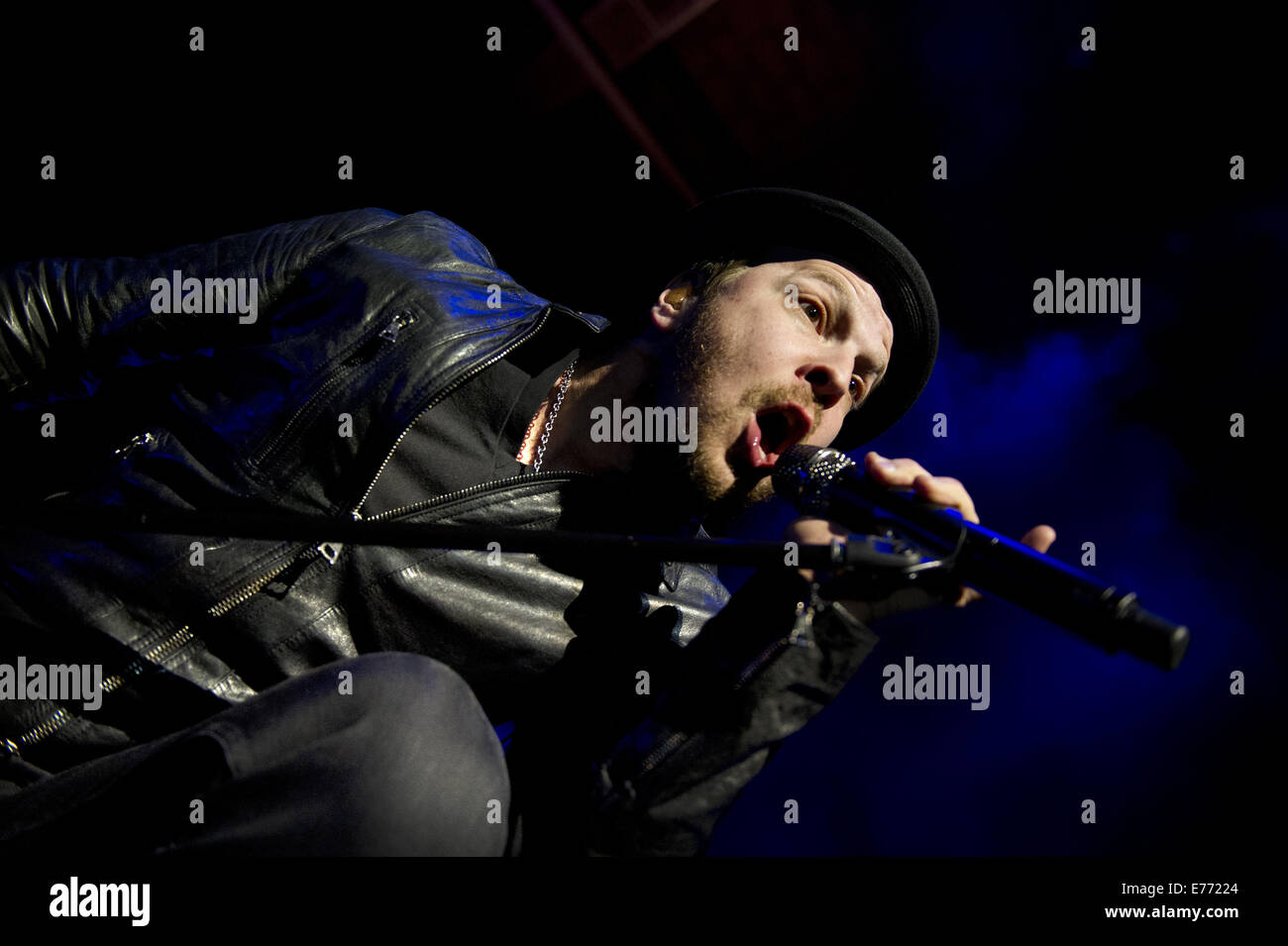 American singer/songwriter Gavin DeGraw performing live on stage at the ...