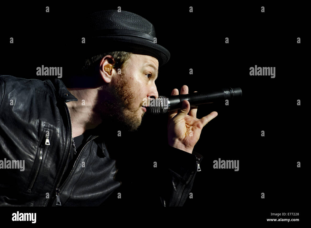 American singer/songwriter Gavin DeGraw performing live on stage at the ...