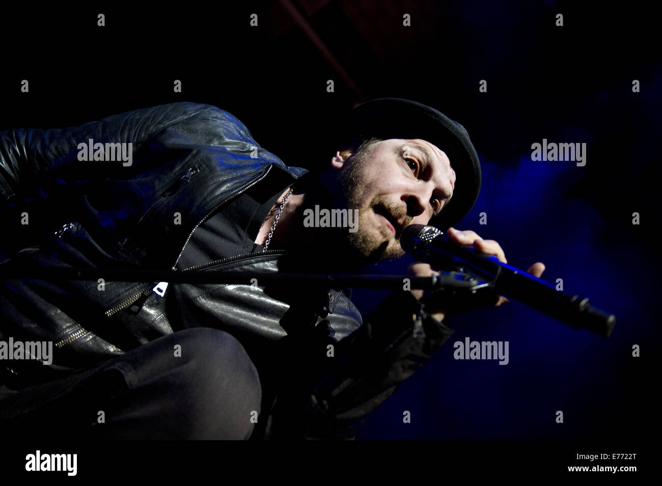 American singer/songwriter Gavin DeGraw performing live on stage at the ...