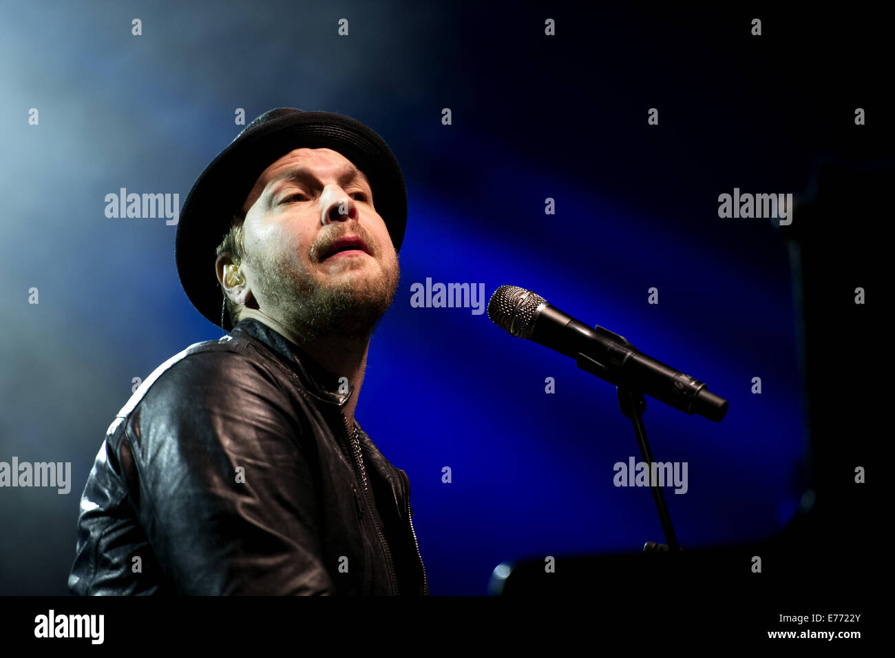 American singer/songwriter Gavin DeGraw performing live on stage at the ...