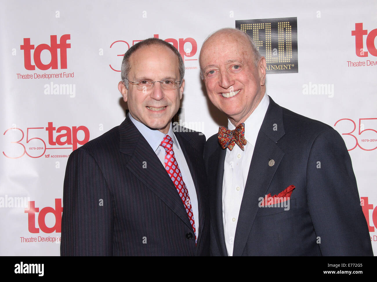 The 2014 Theatre Development Fund gala held at the Edison Ballroom ...
