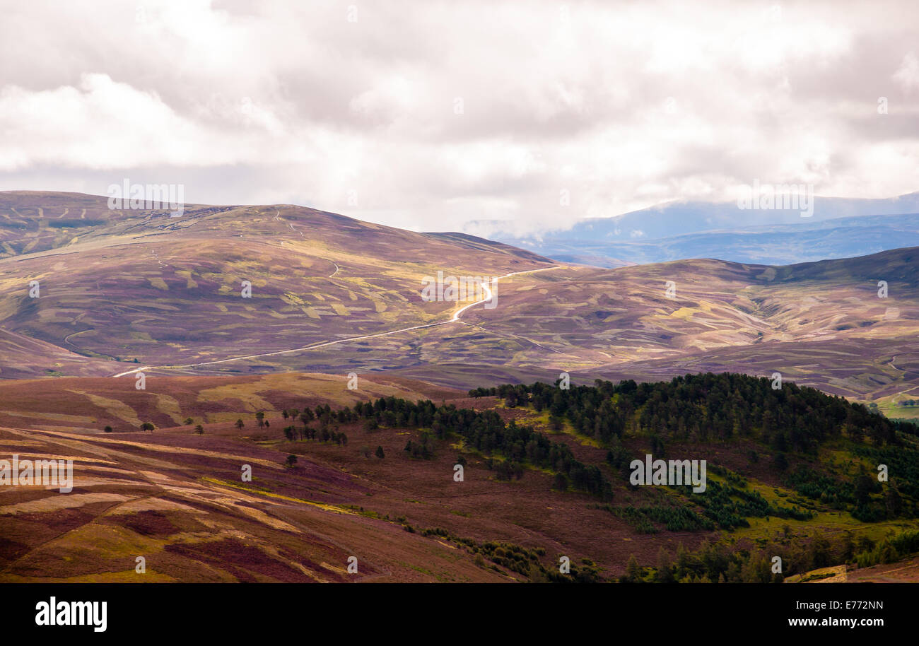 panoramic view of the scottish highlands Stock Photo - Alamy