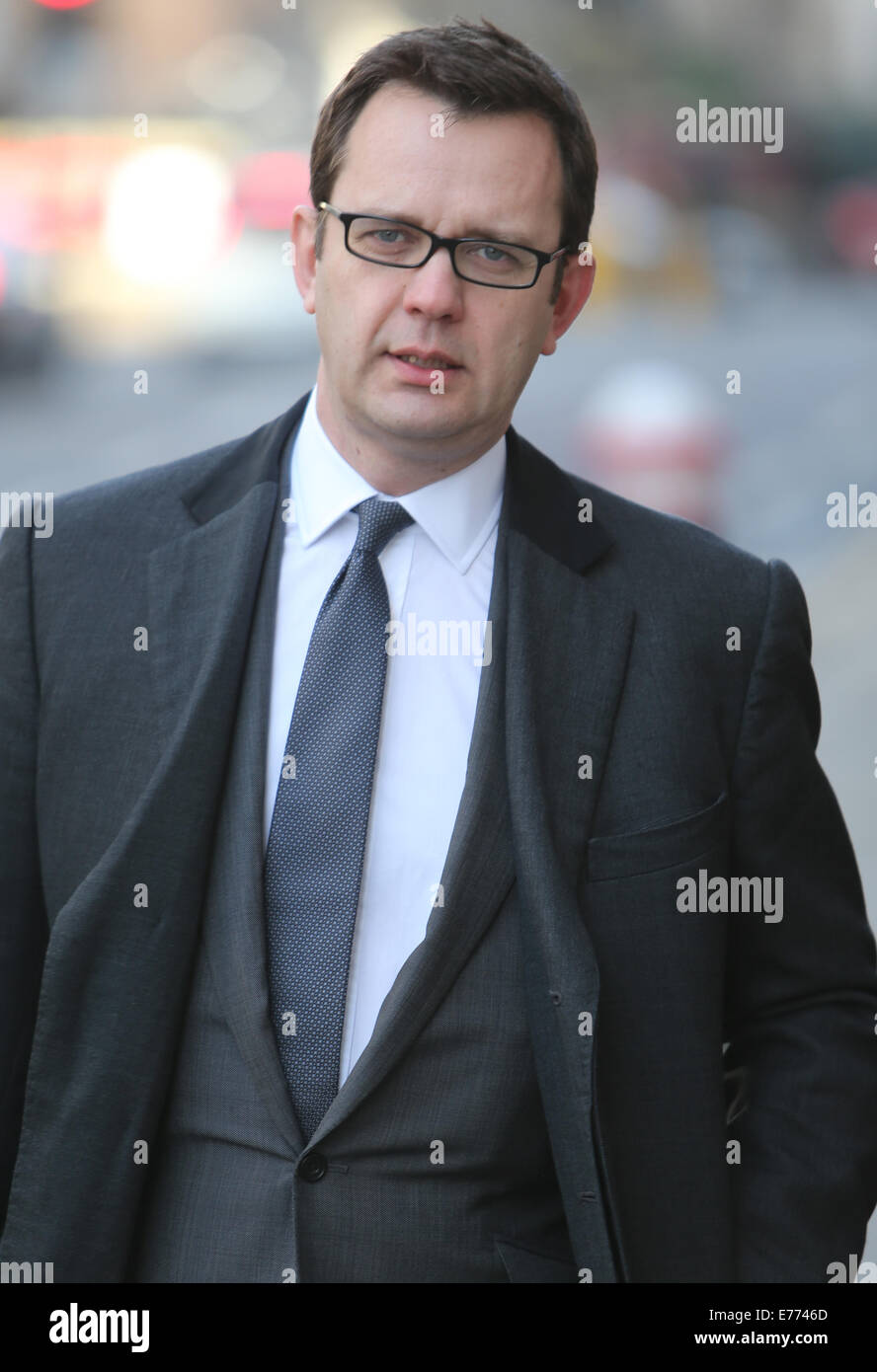 Rebekah Brooks and husband Charlie and Andy Coulson outside the Old ...
