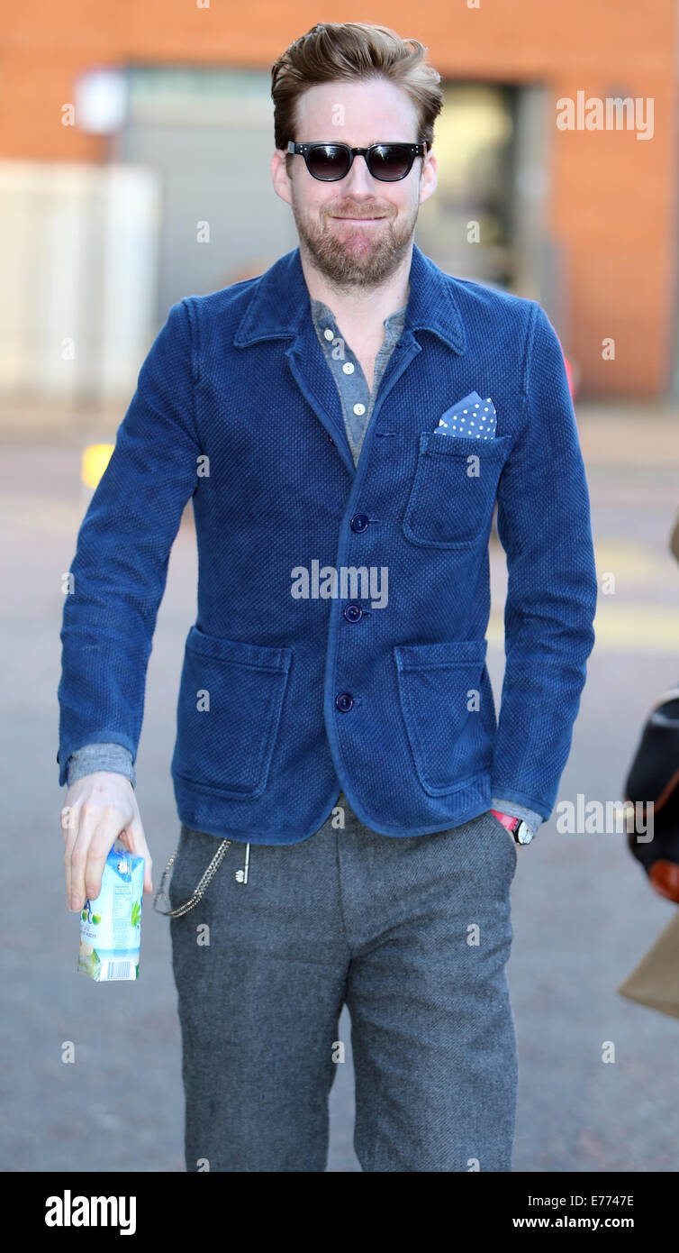 Ricky Wilson outside ITV Studios Featuring: Ricky Wilson Where: London ...