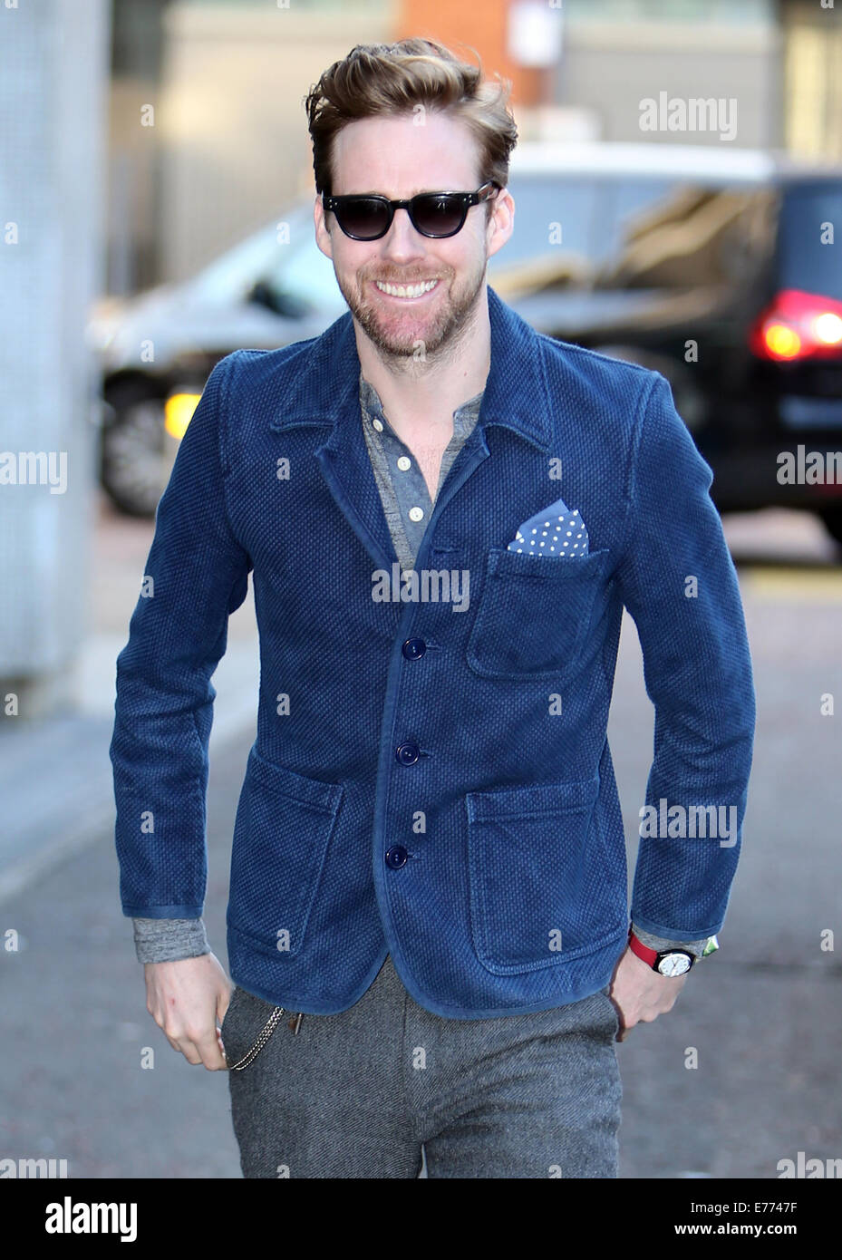 Ricky Wilson outside ITV Studios Featuring: Ricky Wilson Where: London ...