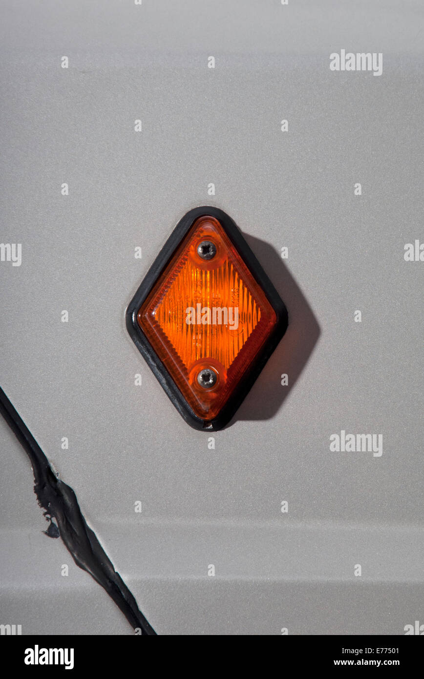 Renault 4 classic French small car diamond shape indicator Stock Photo ...