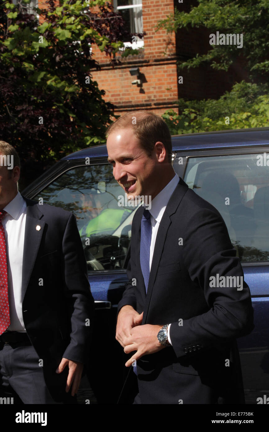 Oxford,UK, 8th September 2014: Prince William, Duke of Cambridge ...
