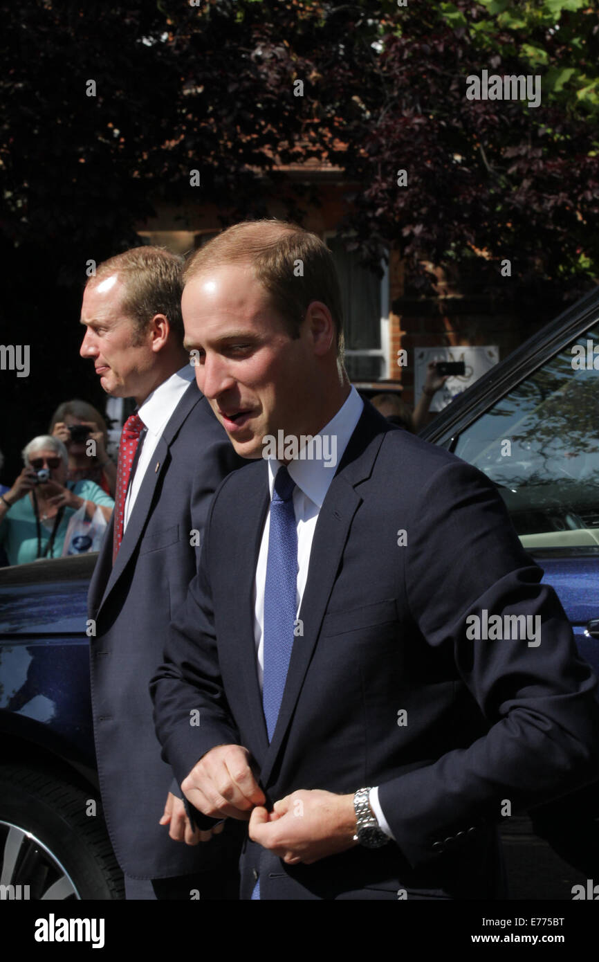 Oxford,UK, 8th September 2014: Prince William, Duke of Cambridge ...