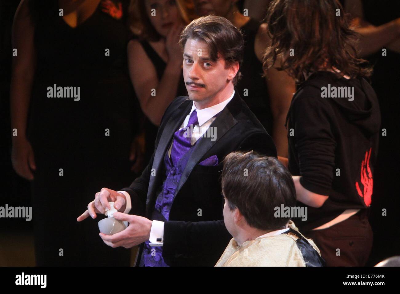 Opening Night of New York Philharmonic's Sweeney Todd, held at Avery ...