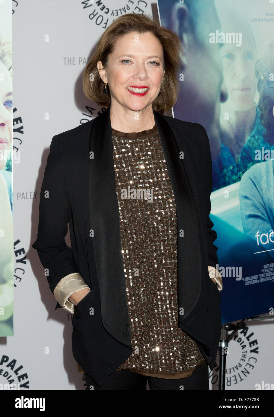 NY Premiere of The Face of Love Featuring: Annette Bening Where: New ...