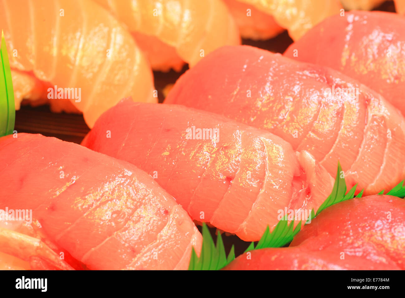 Japanese real sushi food in Japan Stock Photo - Alamy