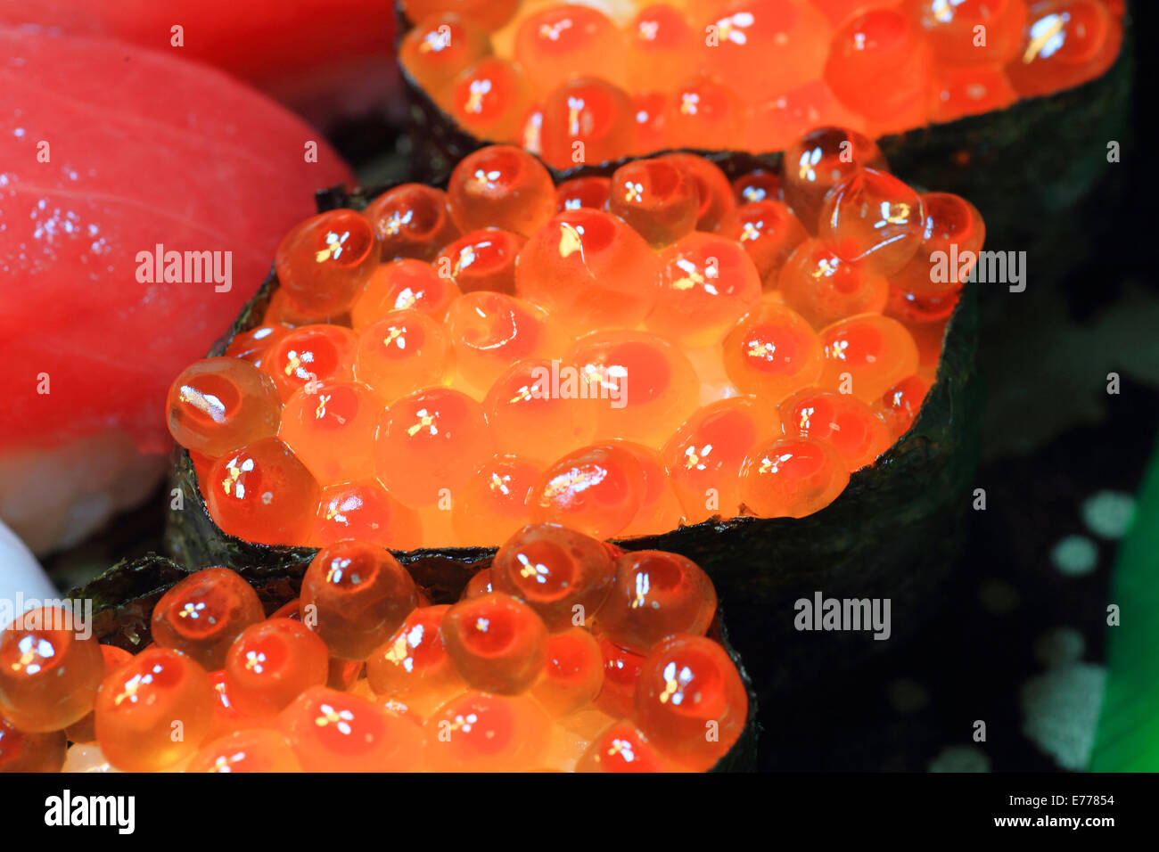 Japanese real sushi food in Japan Stock Photo - Alamy