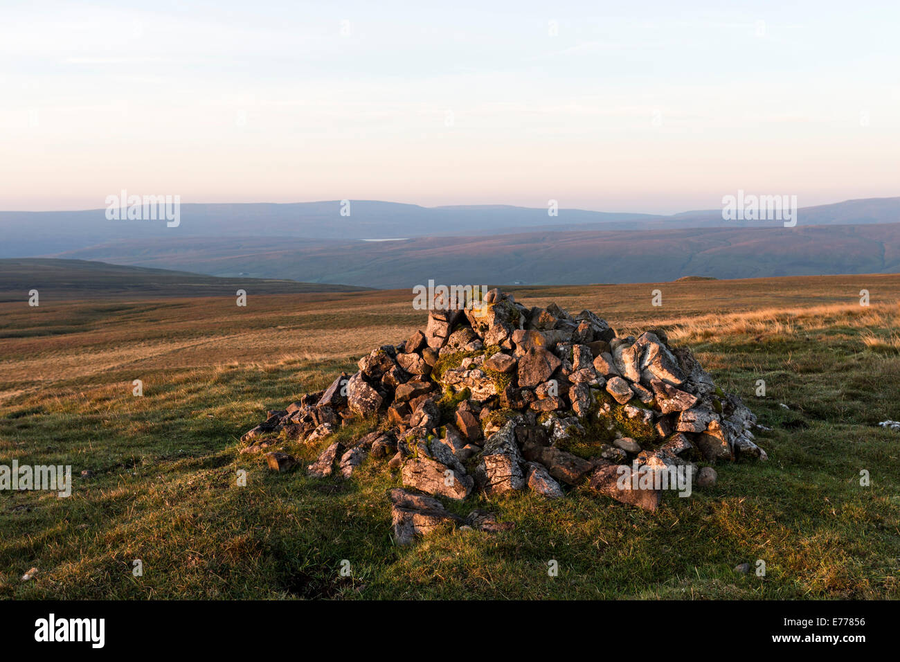 The View Towards Mickle Fell from Coldberry End, Upper Teesdale, County ...