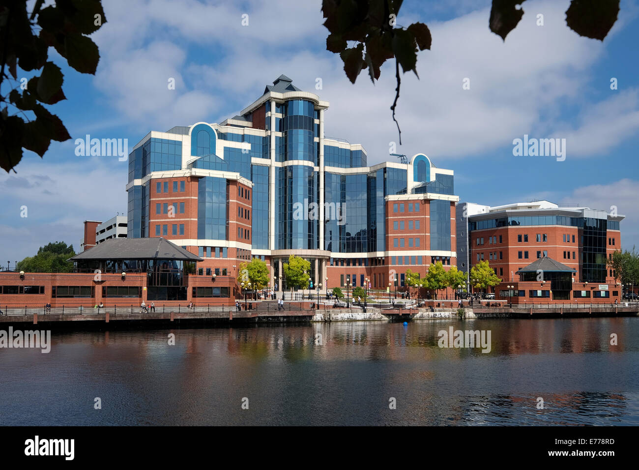 The Victoria Building, Salford Quays, Manchester Stock Photo - Alamy