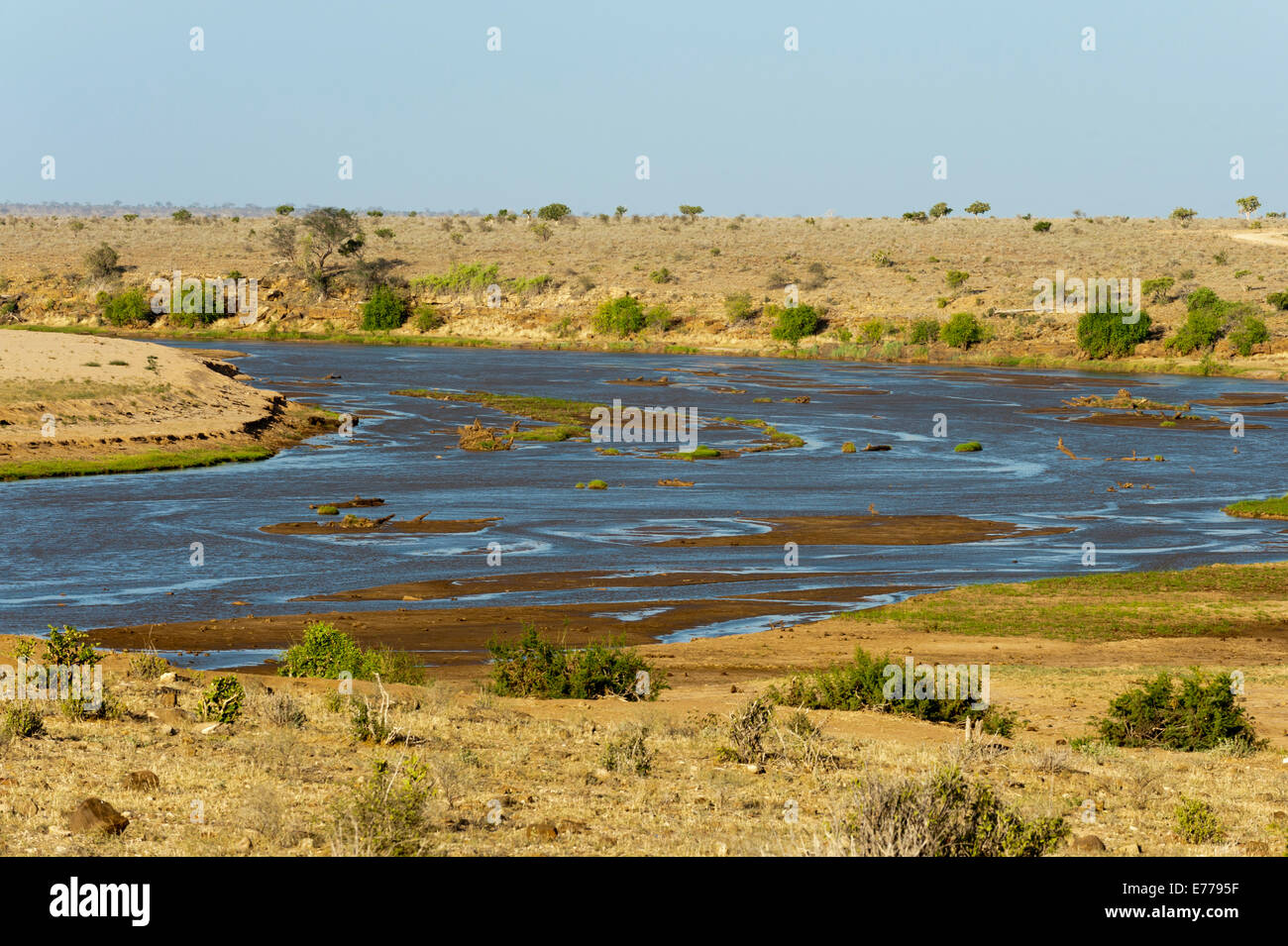 Tsavo East National Park, Kenya Stock Photo - Alamy