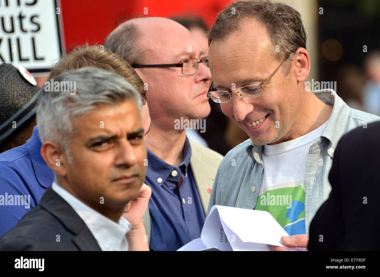 Andy Slaughter MP (Labour, Hammersmith) with Sadiq Khan (Labour ...
