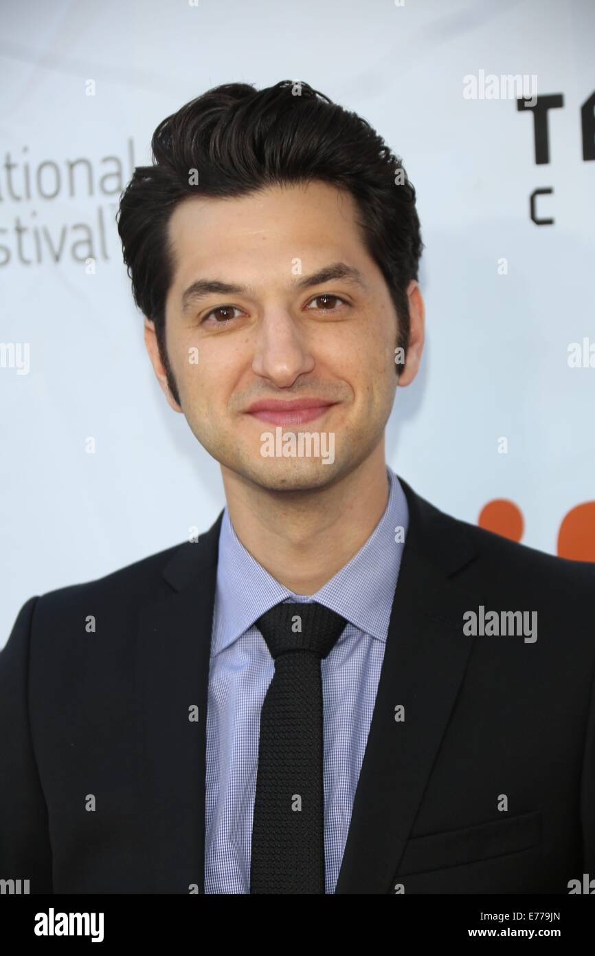 Toronto, Canada. 07th Sep, 2014. US actor Ben Schwartz attends the ...