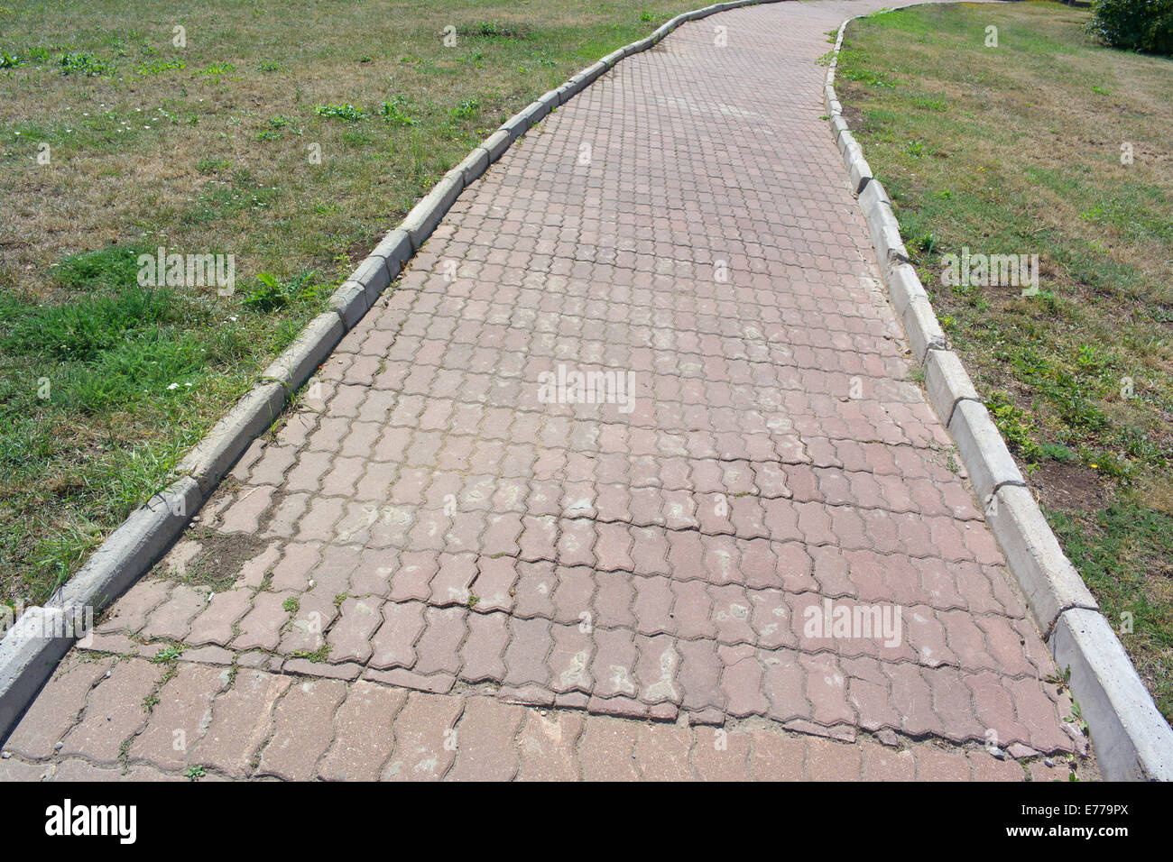 path in park Stock Photo - Alamy
