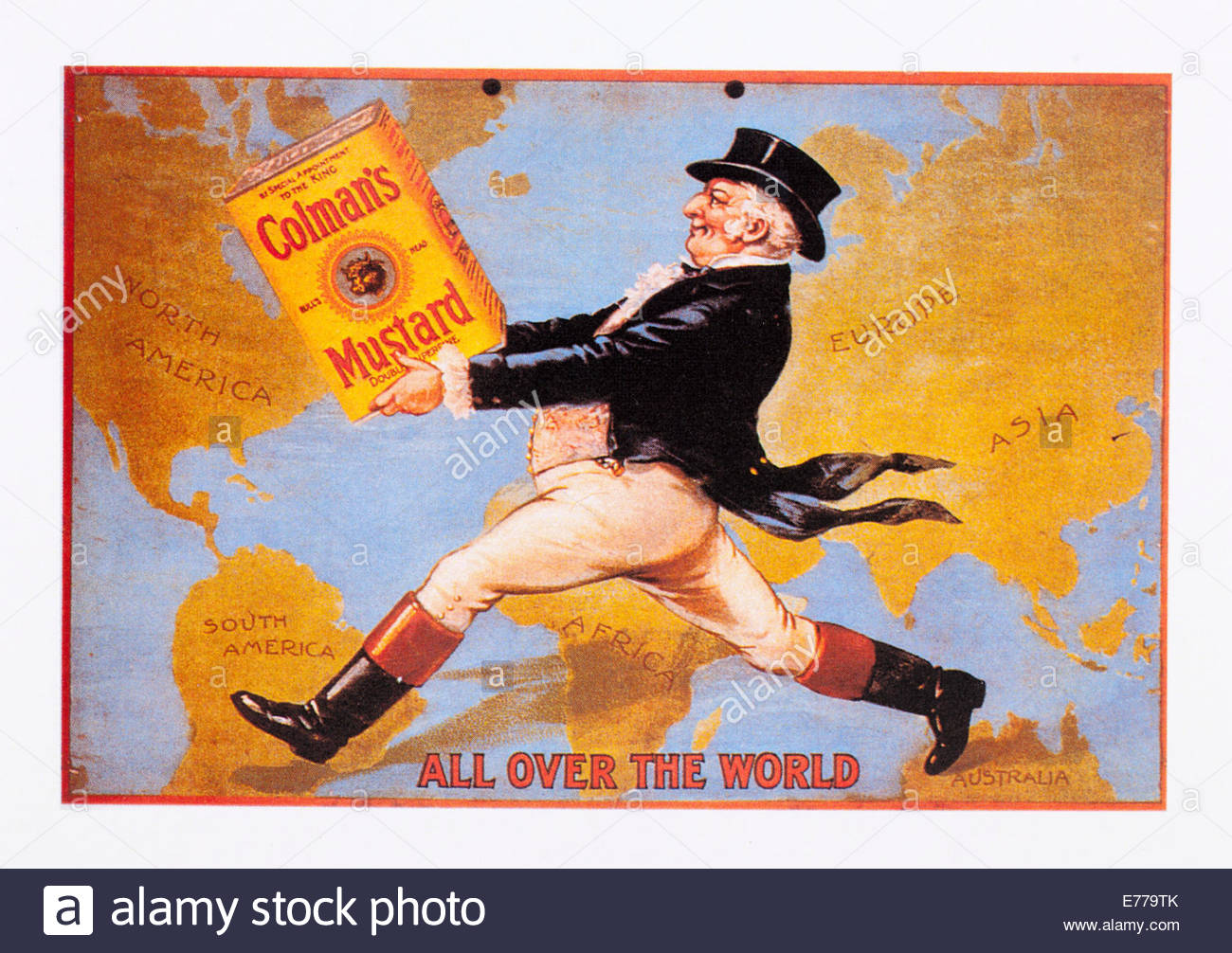 Vintage Gentleman Poster High Resolution Stock Photography and Images ...