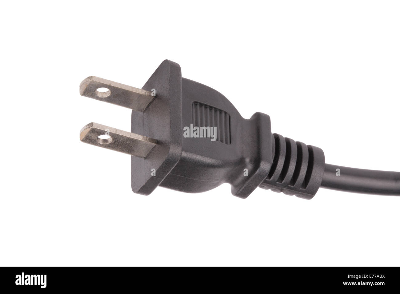 American Outlet Plug with Cord Isolated Stock Photo - Alamy
