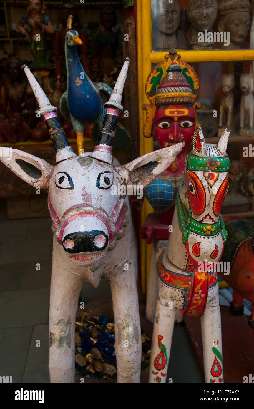 Colorful local handicrafts, Pushkar, Rajasthan, India Stock Photo - Alamy