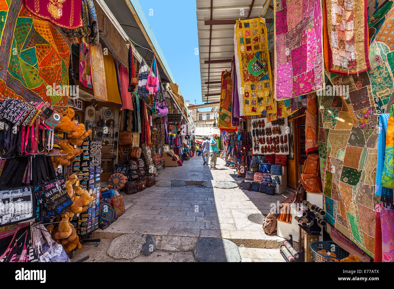 Bazaar in Old City of Jerusalem, Israel Stock Photo - Alamy