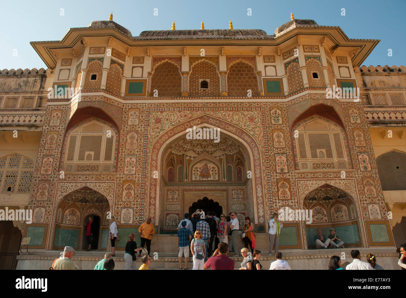 Ganesh Pol, Amber Fort, Jaipur, Rajasthan, India Stock Photo - Alamy