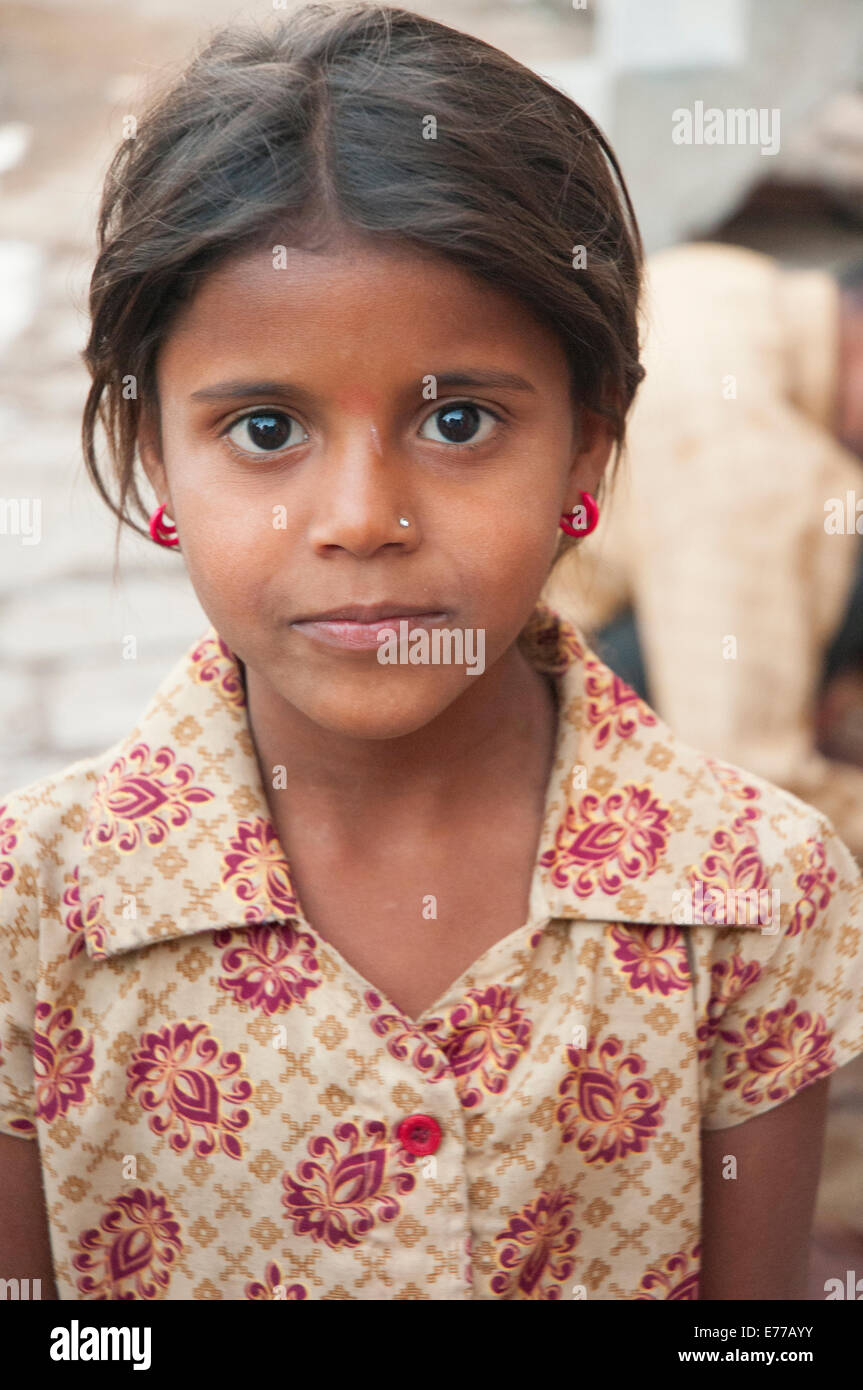 Girl, Jojawar, Rajasthan, India Stock Photo - Alamy