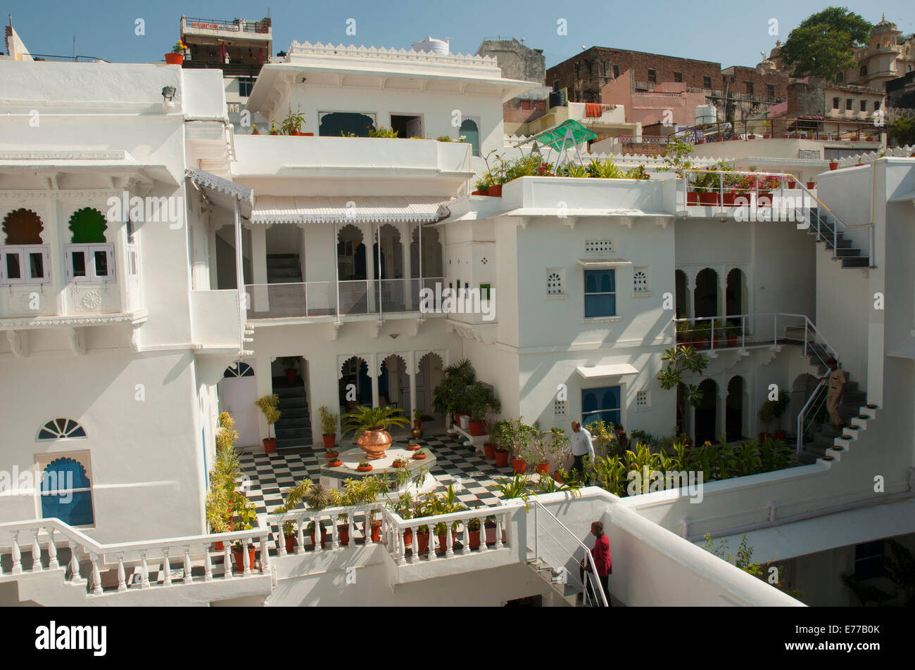 Haveli made into a hotel, Udaipur, Rajasthan, India Stock Photo - Alamy