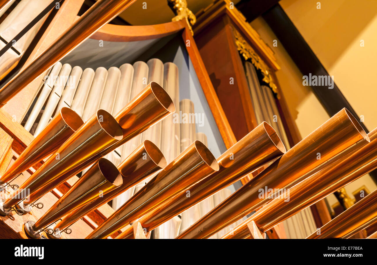 Organ pipe pipes hi-res stock photography and images - Alamy